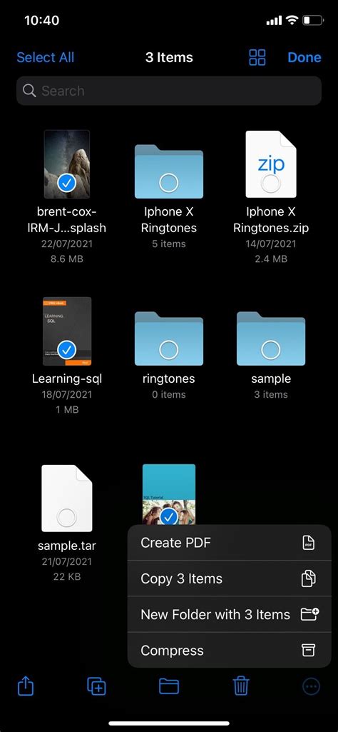 How To Make A Zip File On An Iphone Or Ipad