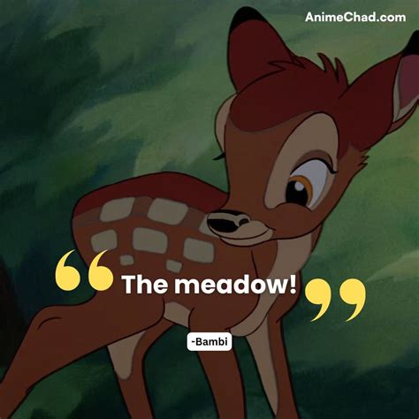 25 Iconic Bambi Quotes That Well Never Forget Animechad