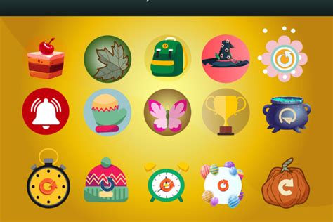 design 2d game assets props icons items skill and ui elements for