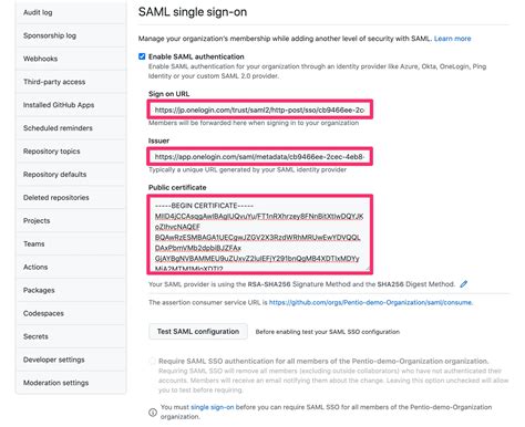 Oneloginとgithubをsaml連携しssoを実現する手順 ペンティオ株式会社