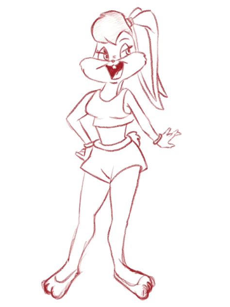 Lola Bunny Space Jam Coloring Pages [2025]