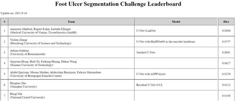 Amirreza Mahbod On Linkedin Medicalimaging Computervision Ulcer