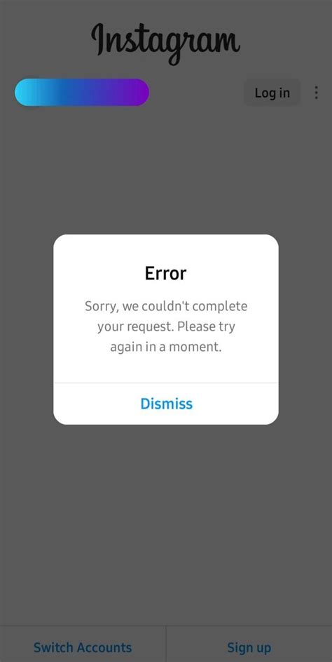 How To Fix Sorry We Couldnt Complete Your Request On Instagram Followchain