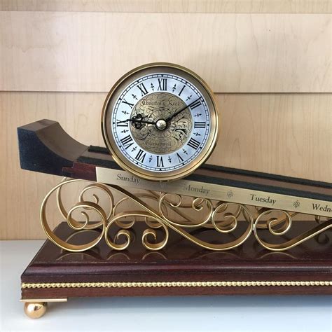 English Inclined Plane Gravity Clock 1851623665