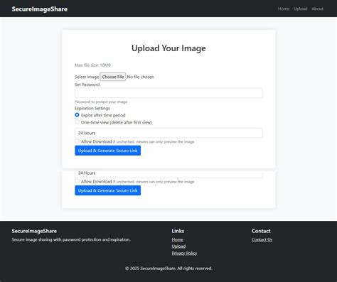 Secure Image Sharing Script By Itusman6 Codester