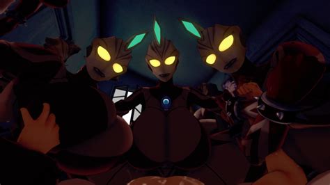 Rule 34 1boy 3girls Alien Alien Girl Alien Humanoid Dark Room Female