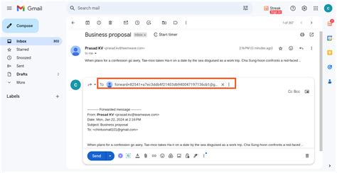 forward emails to projects teamwave knowledge base and support platform