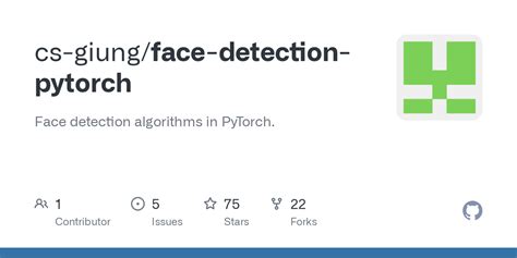 Github Cs Giungface Detection Pytorch Face Detection Algorithms In Pytorch