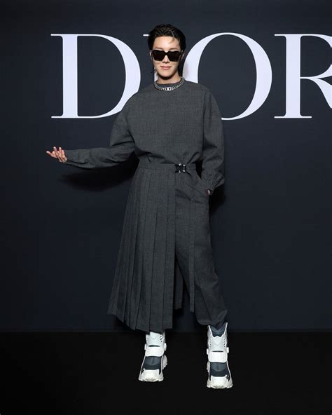 Btss Jimin Was Focused On Filming The Runway At The Dior Fashion Show