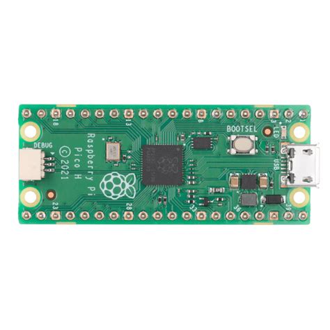 Official Raspberry Pi Pico H With Headers Soldered Online Robocraze