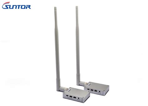 2 4GHz No Encoding Double Ethernet Input FPV Wireless Video Data Transmitter