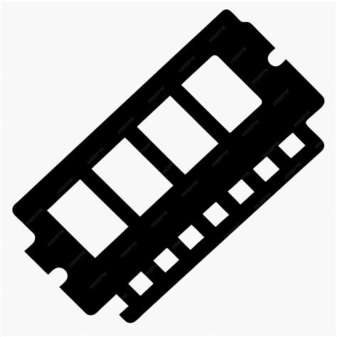 Premium Vector Computer Hardware Components Parts And Devices Featuring Random Access Memory