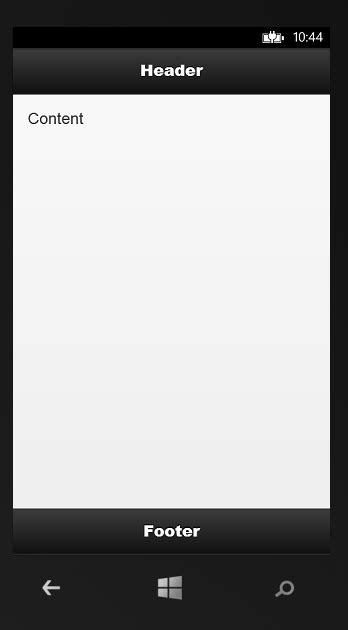 Ibm Worklight 60 Application Page Rendering Issue In Windows Phone 8