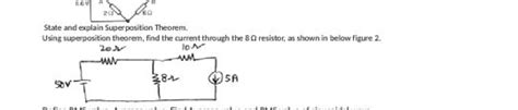 State And Explain Superposition Theoremusing Superposition Theorem Fin