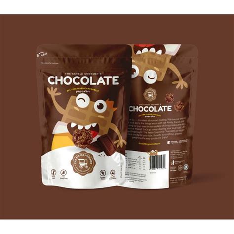 The Kettle Gourmet Snack Monster Chocolate Popcorn 65g Eezee