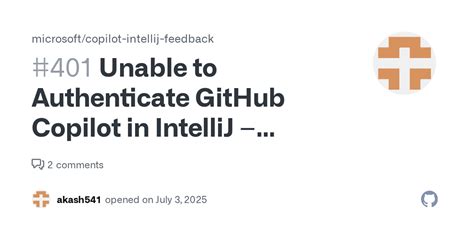 Unable To Authenticate Github Copilot In Intellij Authentication Link Not Opening · Issue 401