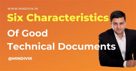 Six Characteristics Of Good Technical Documents