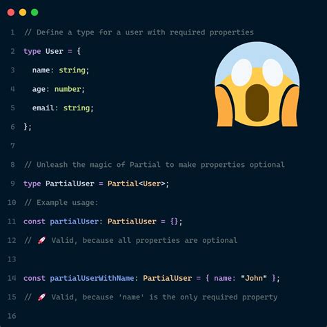 How To Use Partial For Typescript Muhammad Naga Posted On The Topic