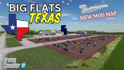 Big Flats Texas Fs22 Map Tourreview New Mod Map Farming