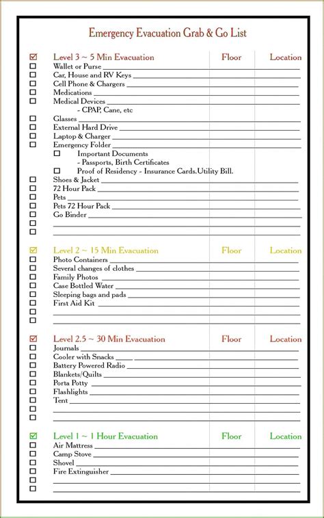 Emergency Preparedness Tabletop Exercise Template