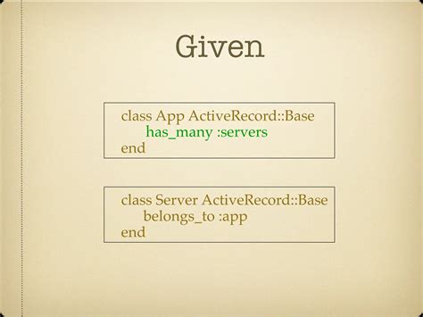 Rails Hasmany Vs Hasone Ppt