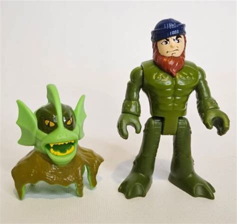 Fisher Price Imaginext Scooby Doo Sea Monster Captain Figure With Mask