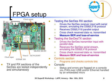 Test Bench For Serdes Radiation Qualification Ppt Download