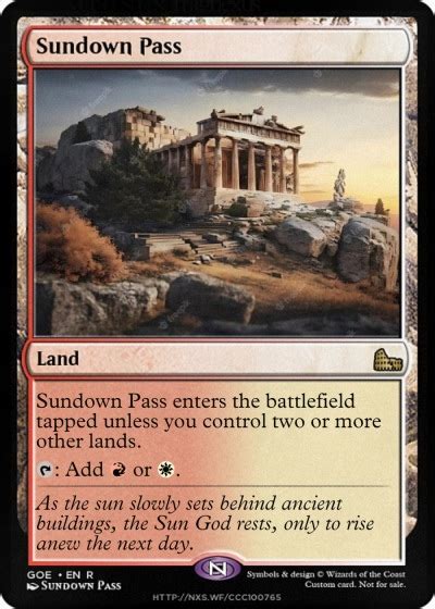 Mtgnexus Sundown Pass