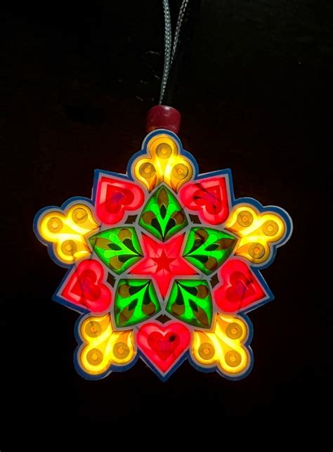 Mini Parol Filipino Christmas Lantern Usb Powered Fits Etsy
