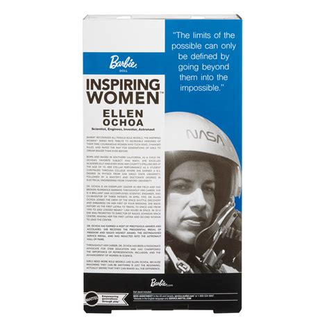 Barbie Inspiring Women Ellen Ochoa Doll Mattel Creations
