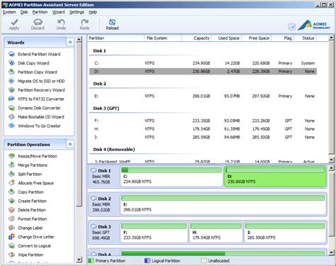 Aomei Partition Assistant Server Edition Download