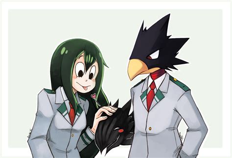 Tokoyami And Tsuyu R Bokunoheroacademia