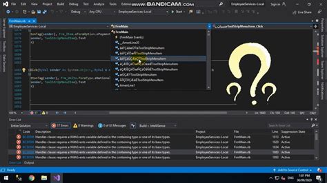 Error Handles Clause Requires A Withevents Variable Defined In The