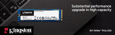 Kingston 1000G Nv1 M.2 2280 Nvme Ssd, Blue, Snvs/1000G : Buy Online at ...