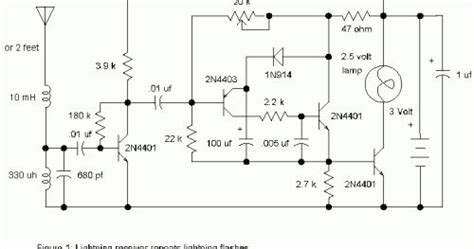 Lightning Detector Circuit Diagram In Lightning Detector Circuit Diagram Detector