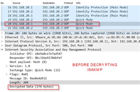 How To Decrypt Ipsec Packets Isakmp And Esp Wireshark Golinuxcloud