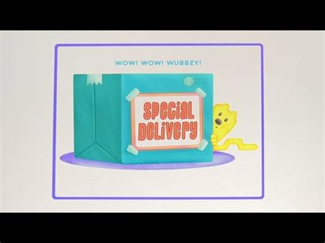 Wow Wow Wubbzy In Special Delivery📦title Card Youtube