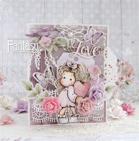 Отражения Открытка Love Самодельные открытки Открытки Магнолия