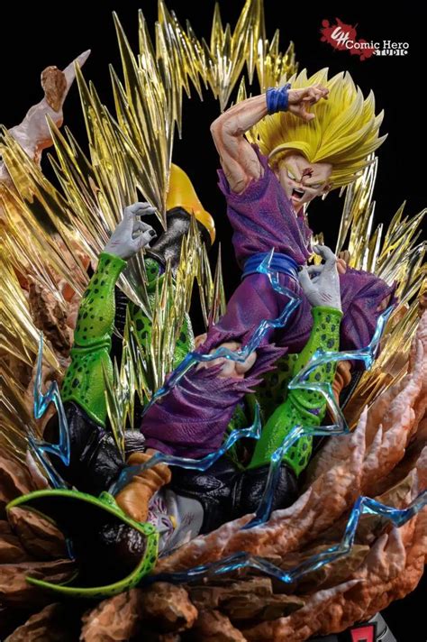 Dragon Ball Gohan Vs Cell Sorprende A Los Fans En Esta Nueva Figura