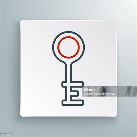 흰색 배경에 격리 된 줄 오래 된 키 아이콘 다채로운 개요 개념 벡터 고풍스런에 대한 스톡 벡터 아트 및 기타 이미지 고풍스런 골동품 금고 보안 장비 Istock