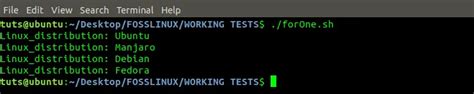 Bash For Loop With Practical Examples Foss Linux