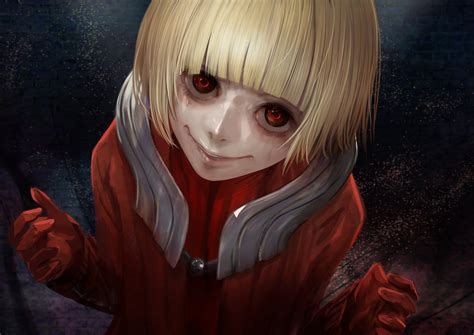 Yamamoto No Ari Manah Drag On Dragoon Drag On Dragoon 1 Highres 1girl Blonde Hair Creepy