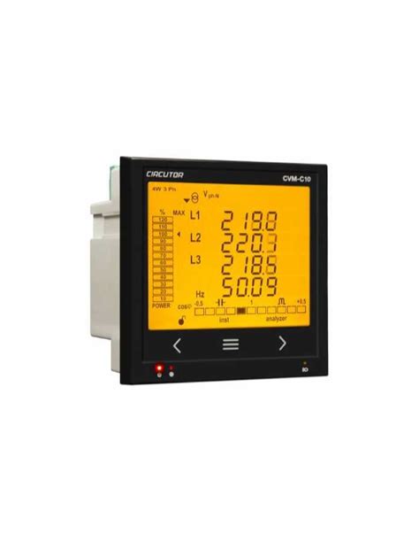 Analizador de redes monofásicas Circutor CVM C