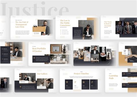 Justice Law Powerpoint Presentation Incl Law And Lawyer Envato