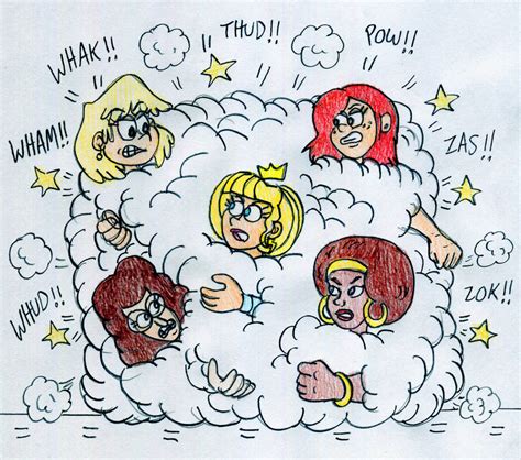 Female Fight Cloud By Jose Ramiro On Deviantart