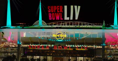 Super Bowl Liv Miami Projection Mapping Omnispace360