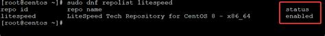 how to install openlitespeed web server on rocky linux 8