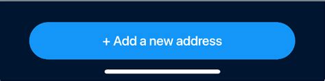 How Do I Add A New Address Senit