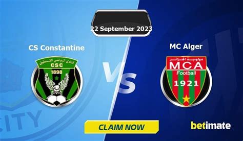 Cs Constantine Mc Alger Compositions Officielles