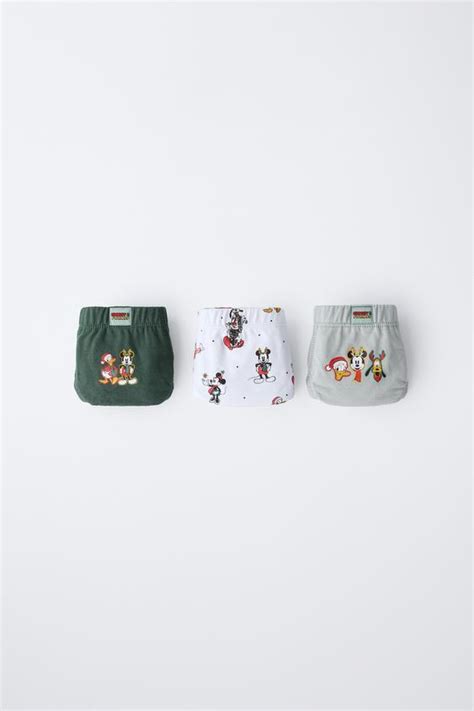 1 2 6 Years 3 Pack Of Mickey Mouse And Friends © Disney Briefs